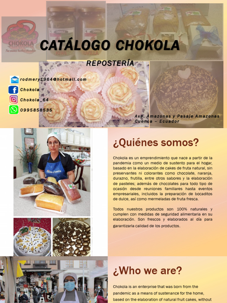 Delicias Naturales de Chokola | PDF | Alimentos | Fruta