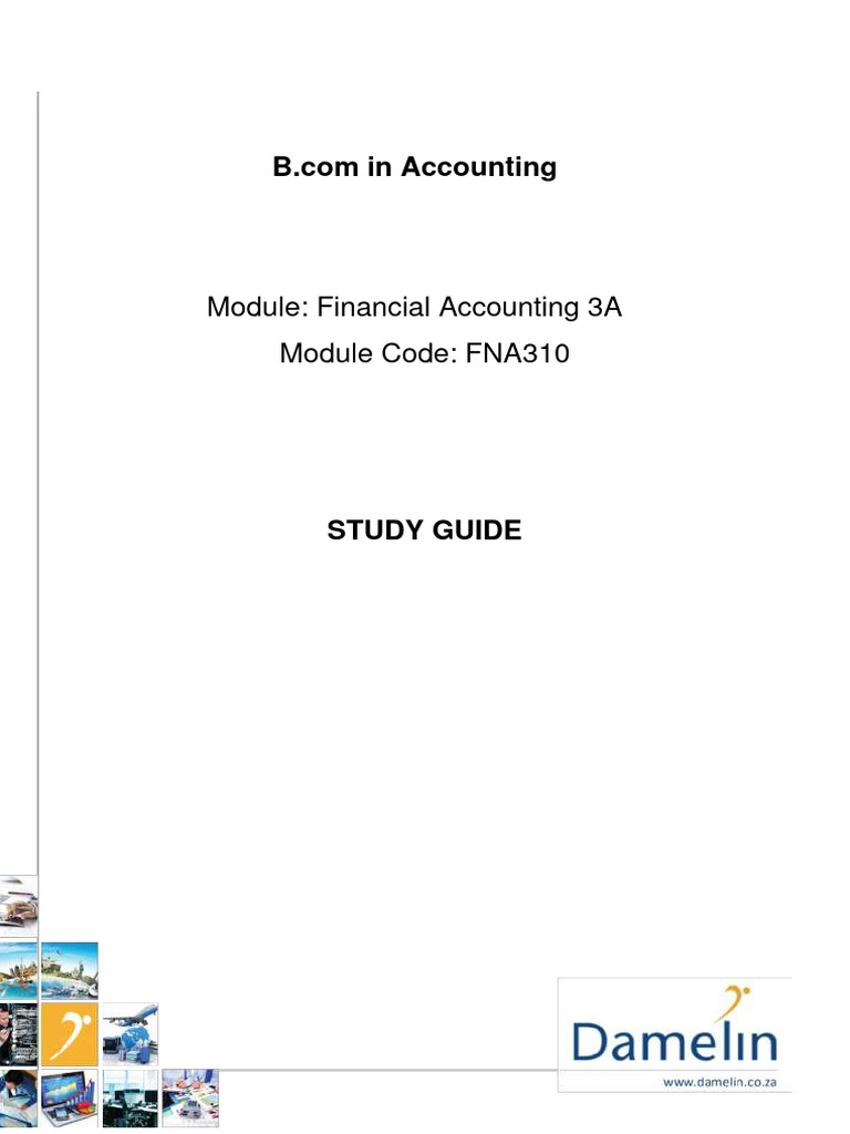 Financial Accounting 3A Study Guide | PDF | Financial Risk | Fair Value