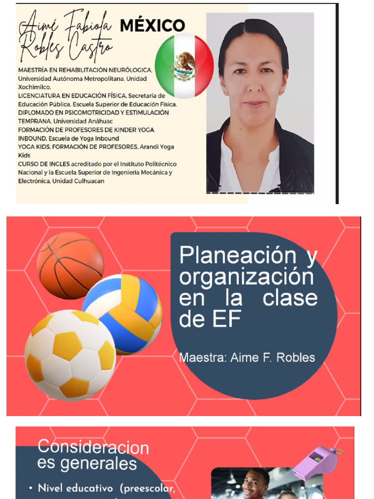 Presentación Planeacion y Organizacion de La Clase | PDF