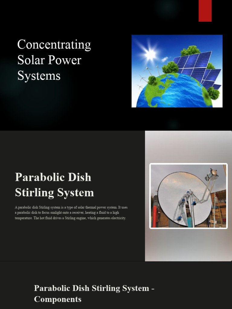 Concentrating Solar Power Systems | PDF | Solar Power | Solar Energy
