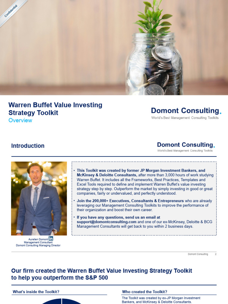 Warren Buffet Value Investing Strategy Toolkit - Overview | PDF ...