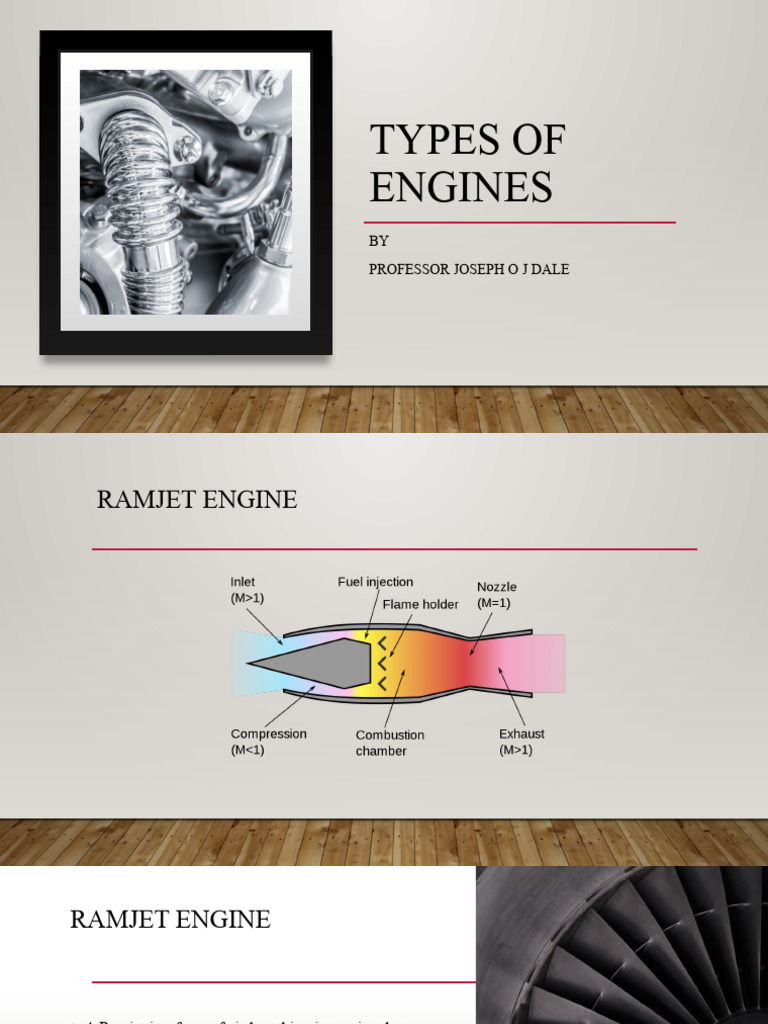 Types of Engines Powerpoint | PDF | Jet Engine | Engines