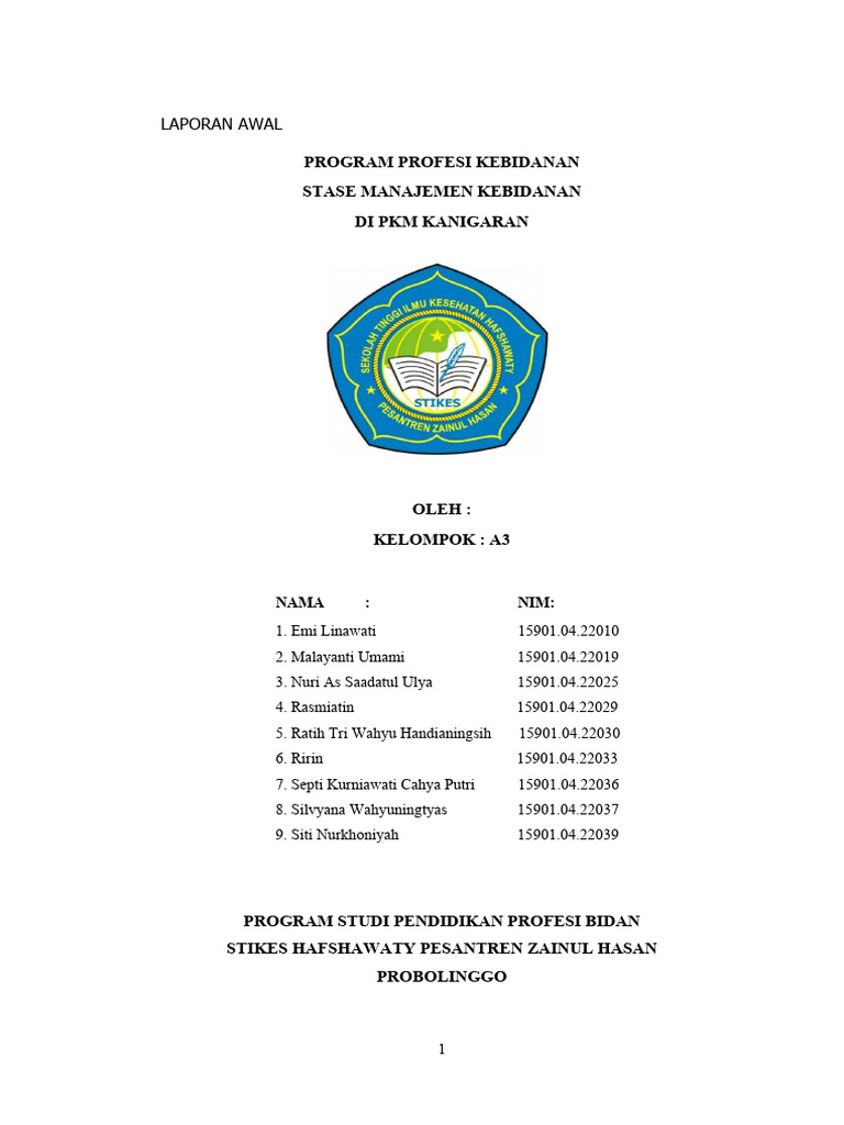 ASKEB MANAGEMNT KANIGARAN Fix | PDF
