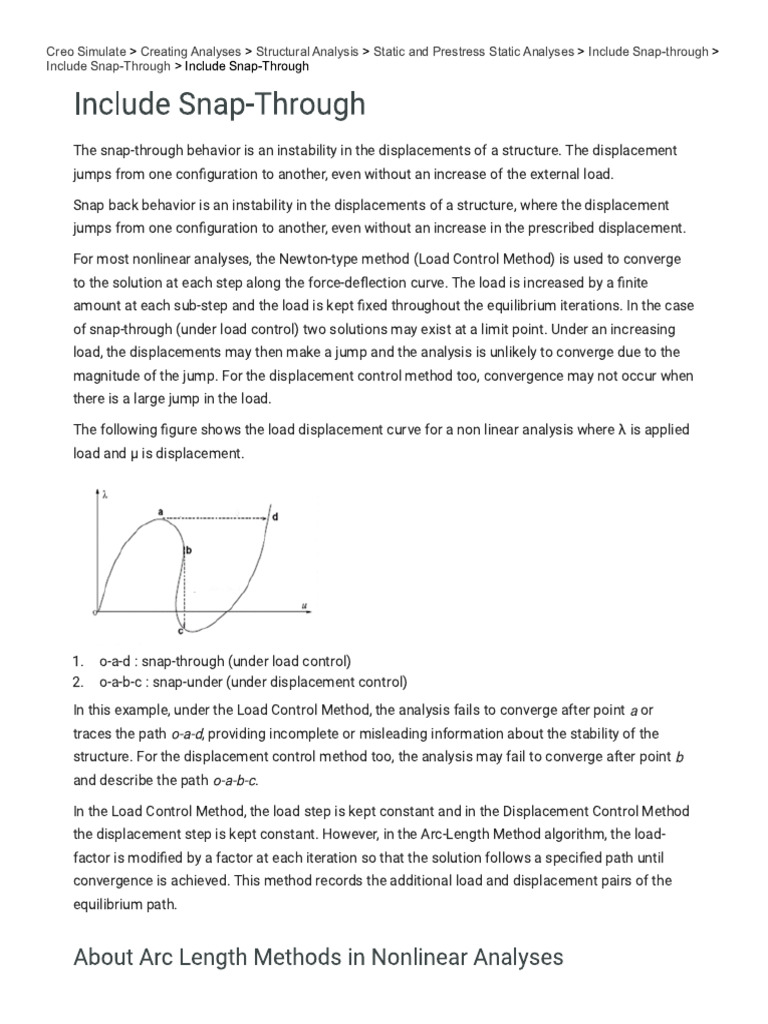 Include Snap-Through | PDF