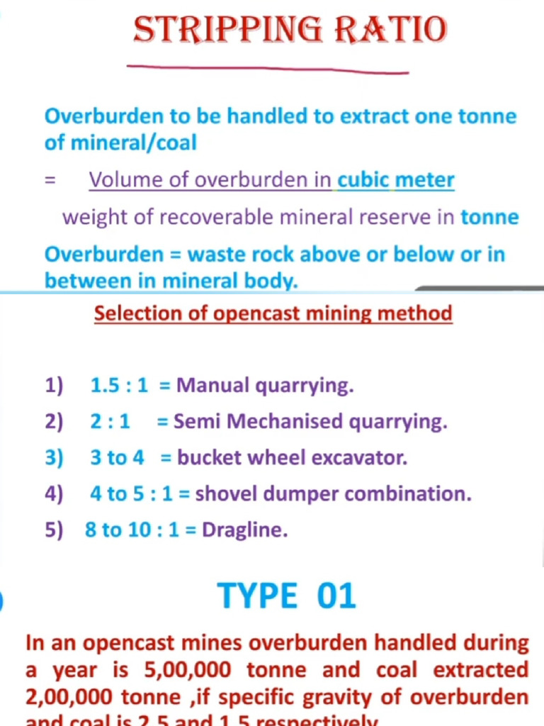 Break-Even Stripping Ratio | PDF