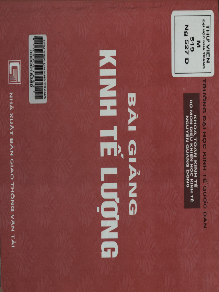 Bai Giang KTL Nguyen Quang Dong | PDF