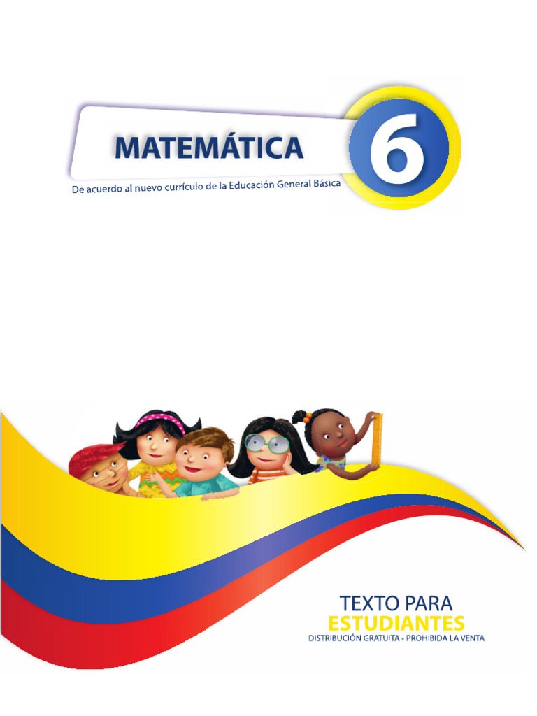 Texto Del Estudiante Matematicas 6to Egb | PDF | División (Matemáticas ...