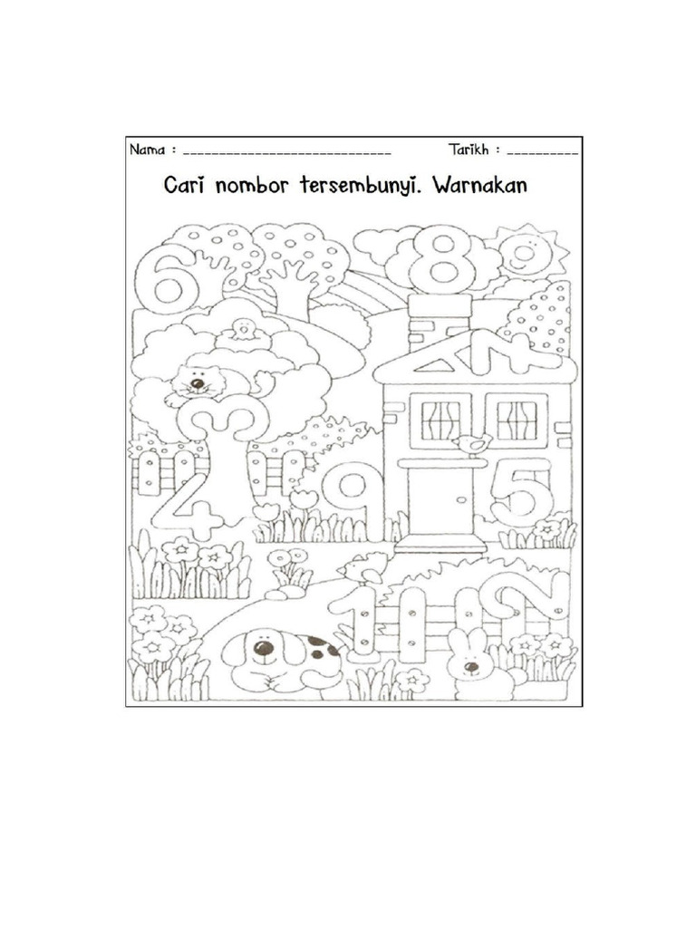 Cari Nombor Tersembunyi | PDF