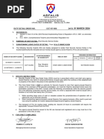 Duty Detail Order Template | PDF