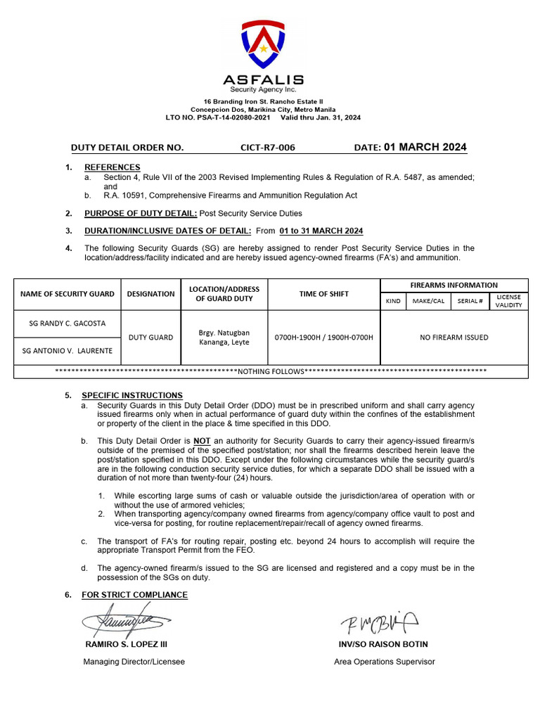 Ddo Kananga | PDF | Security Guard | Government Ddo Kananga | PDF | Security Guard | Government