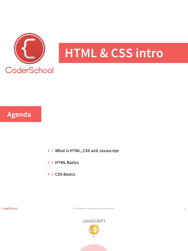 1.9 (Lecture) Basic HTML CSS | PDF