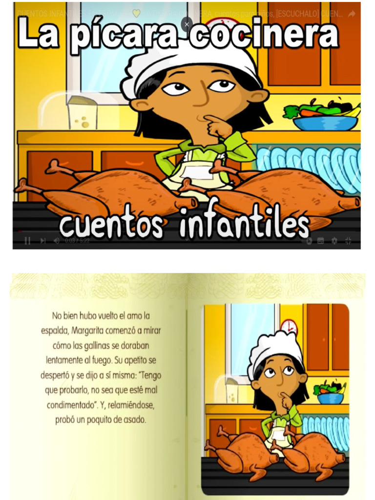 Imágenes Cuento La Pícara Cocinera | PDF