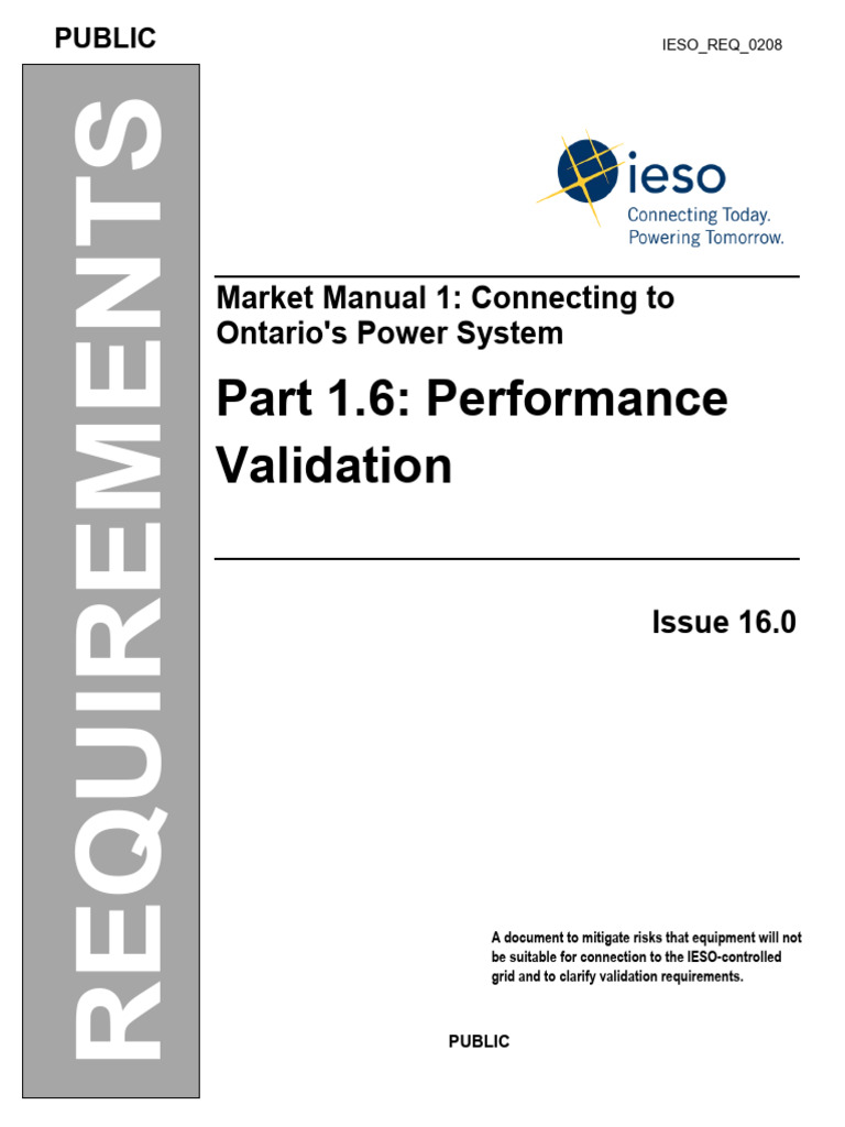 Performance Validation | PDF | Ac Power | Electricity