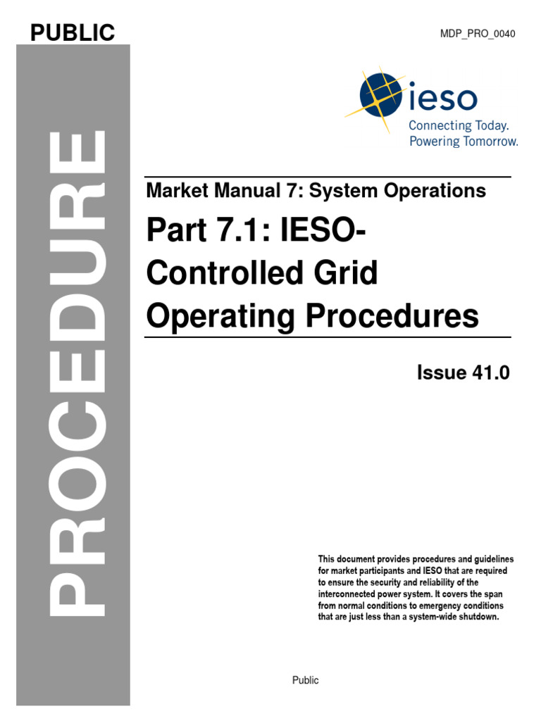 Iesotp 20220517 Mm7 System Operations Part 7 1 Ieso Controlled Grid ...