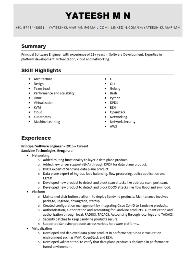 Yateesh March 2024 | PDF | Cloud Computing | Open Stack