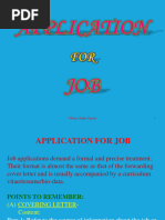 Letter For Job Application Class 12 Format | PDF