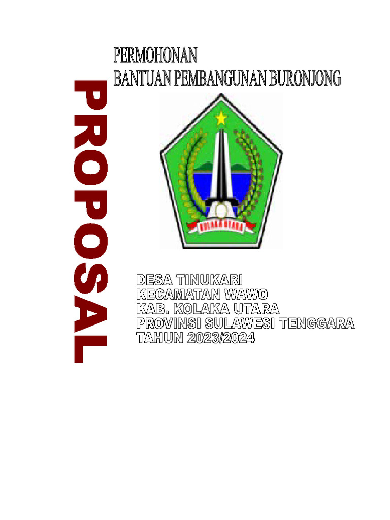 Proposal Bronjong Kolut | PDF