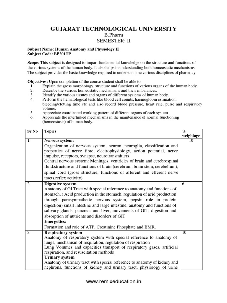 Sem 2 GTU Pharmacy Syllabus | PDF | Alkene | Chemical Reactions