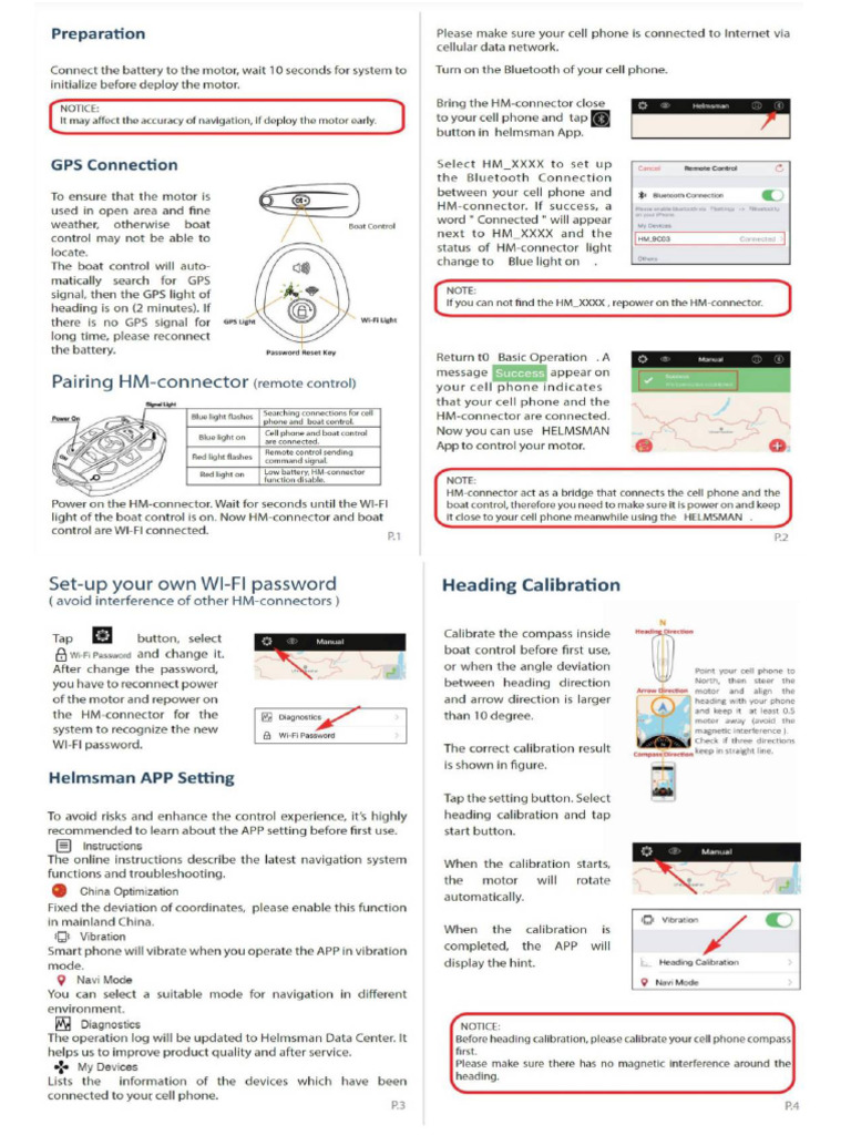 Manual Haswing Cayman GPS | PDF
