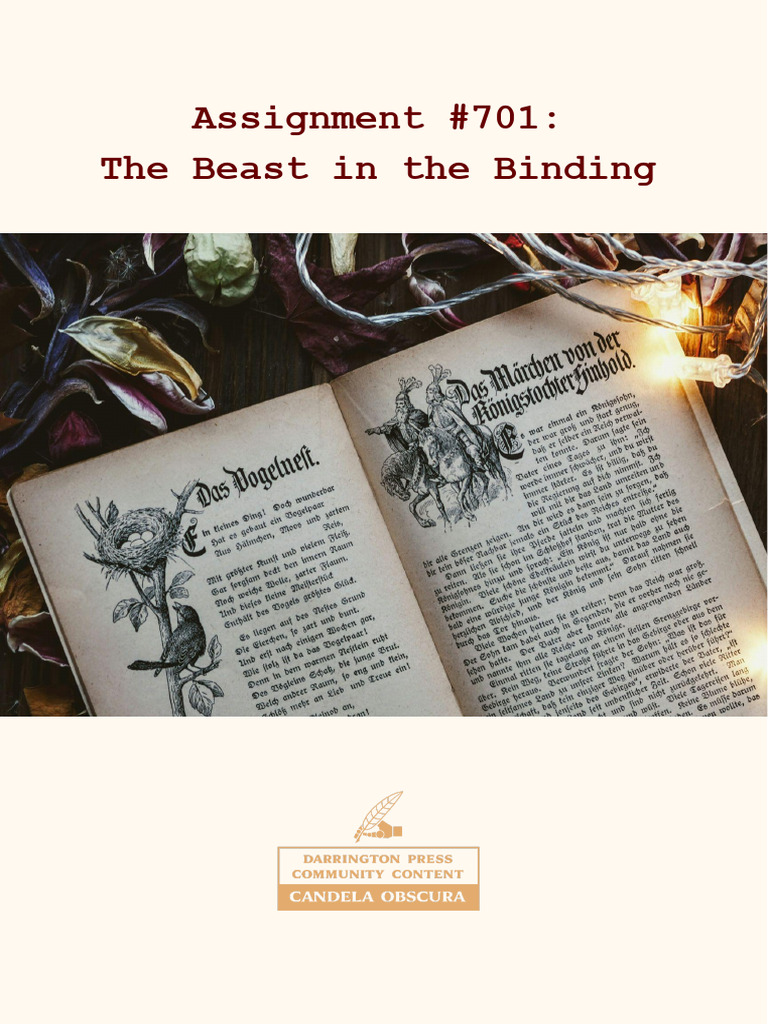 Candela Obscura Assignment - The Beast in The Binding v3.0 | PDF ...