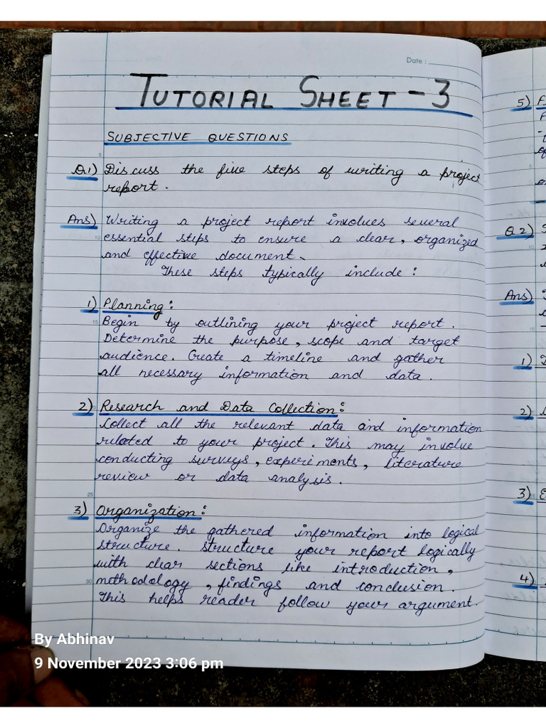 Tech. Comm. Tutorial Sheet 3 | PDF