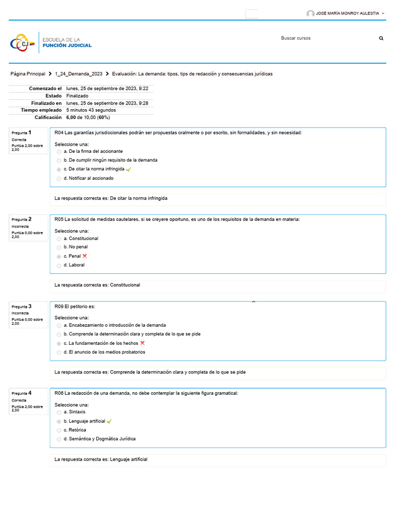 Evaluación_ La demanda_ tipos, tips de redacción y consecuencias jurídicas | Descargar gratis ...