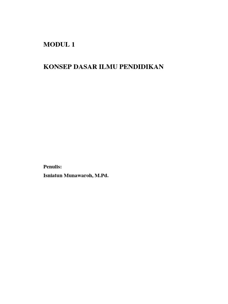 Modul 1 | PDF