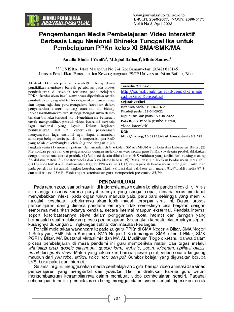 Minto Amalia (Artikel) | PDF