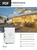 Deye Hybrid Inverter Installation Guide | PDF