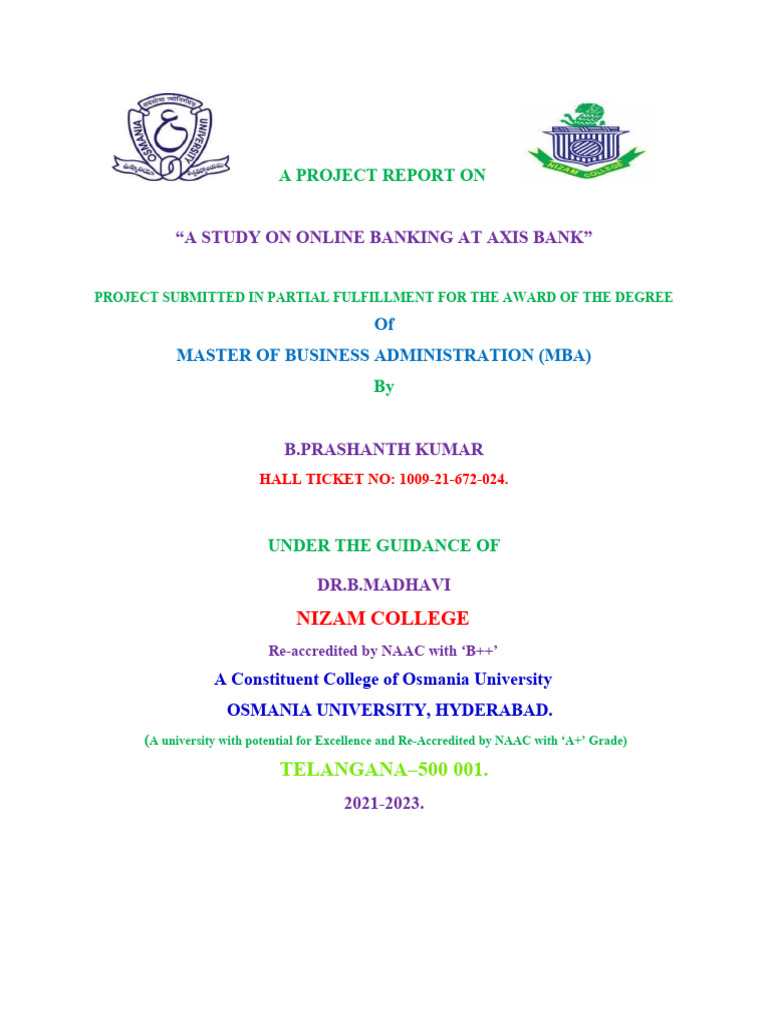 Front Page Format | PDF