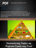 Module 4 (Pinggang Pinoy - Healthy Food Plate For Filipinos) | PDF
