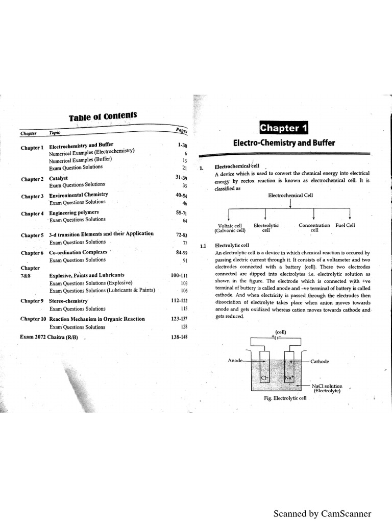 Chemistry Guide Book | PDF