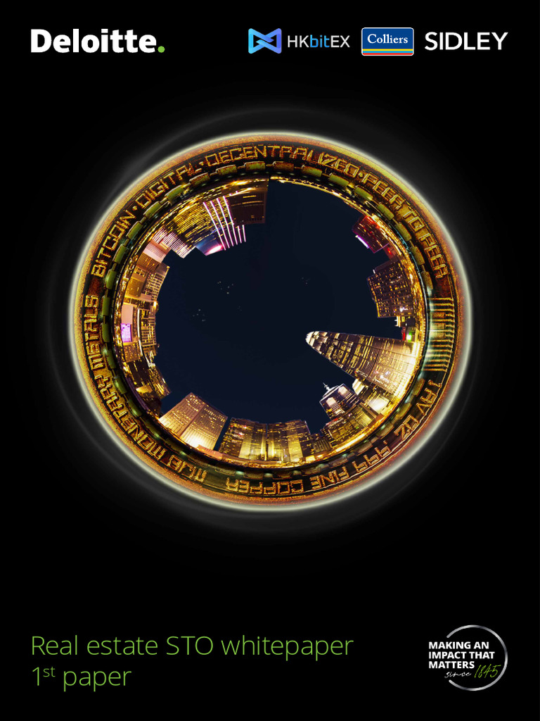 Deloitte CN Real Estate Sto Whitepaper 1st Paper Report en 210819 | PDF ...
