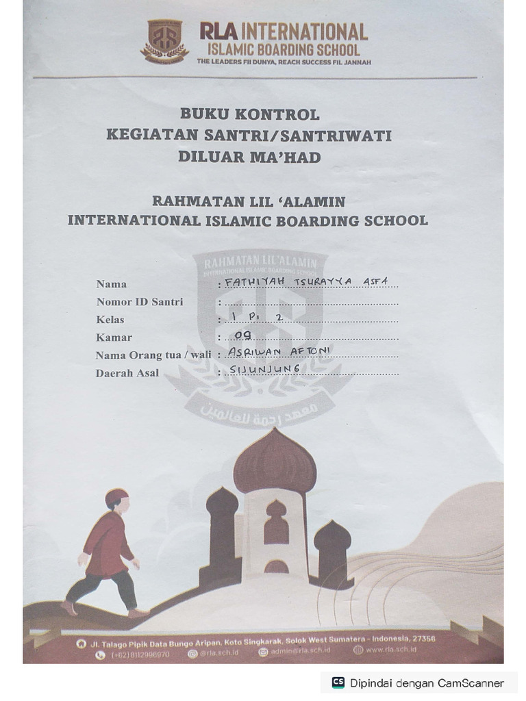 buku kontrol RLA1 | PDF