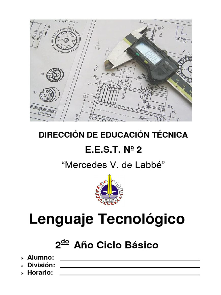 Cuadernillo Leng Tec 2° - 2024 | PDF | Dibujo