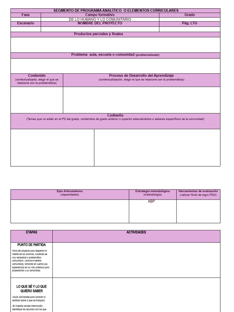 Humano y Lo Comunitario (1) Formato | PDF | Evaluación | Aprendizaje