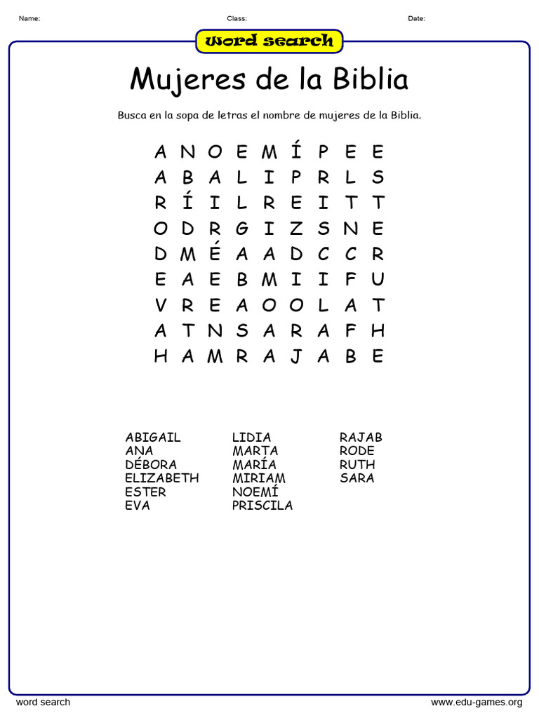 Mujeres de La Biblia | PDF