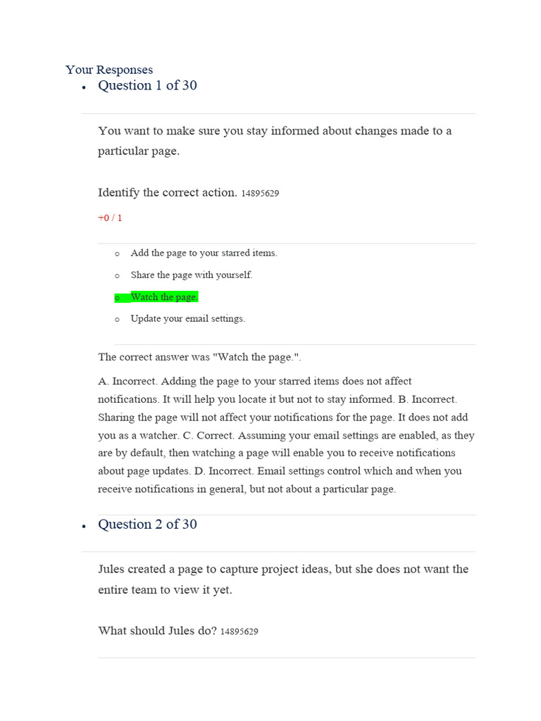 Confluence Fundamentals Assessment | PDF | Icon (Computing) | Computing