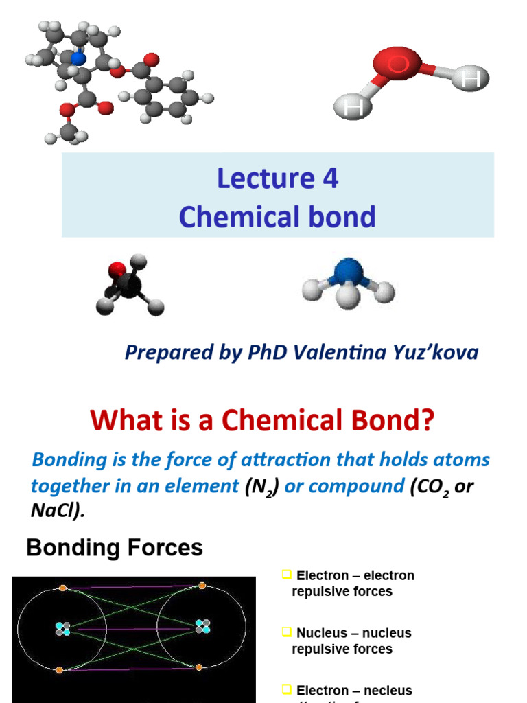 Types of Chemical Bonds Explained | PDF | Chemical Bond | Ionic Bonding