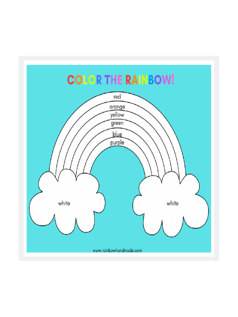 Color The Rainbow by Rainbow Handmade | PDF