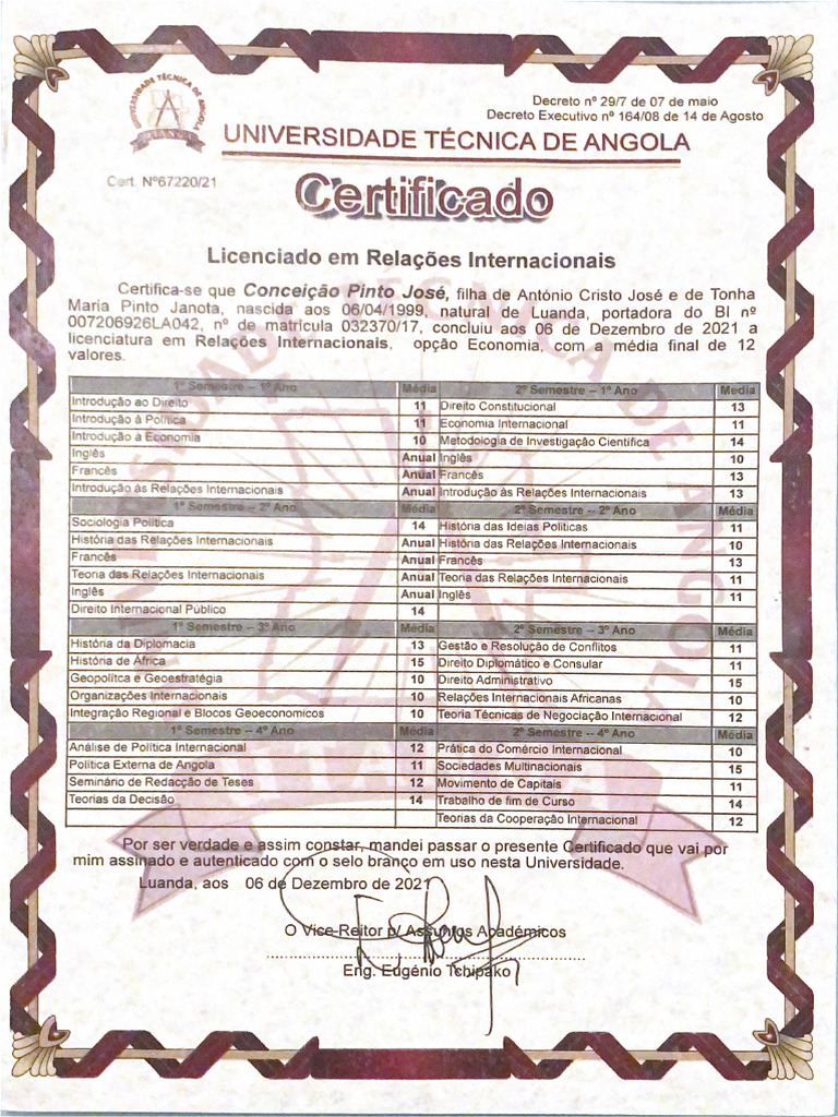Certificado Da Cris | PDF