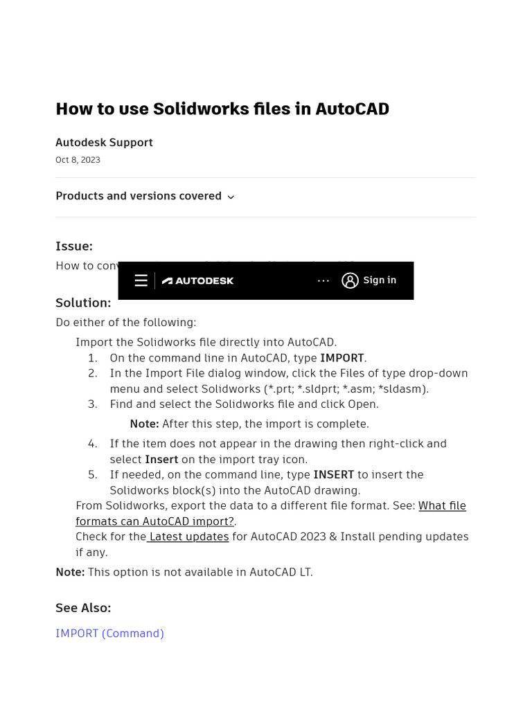 6621656570cb749cac | PDF | Auto Cad | Autodesk