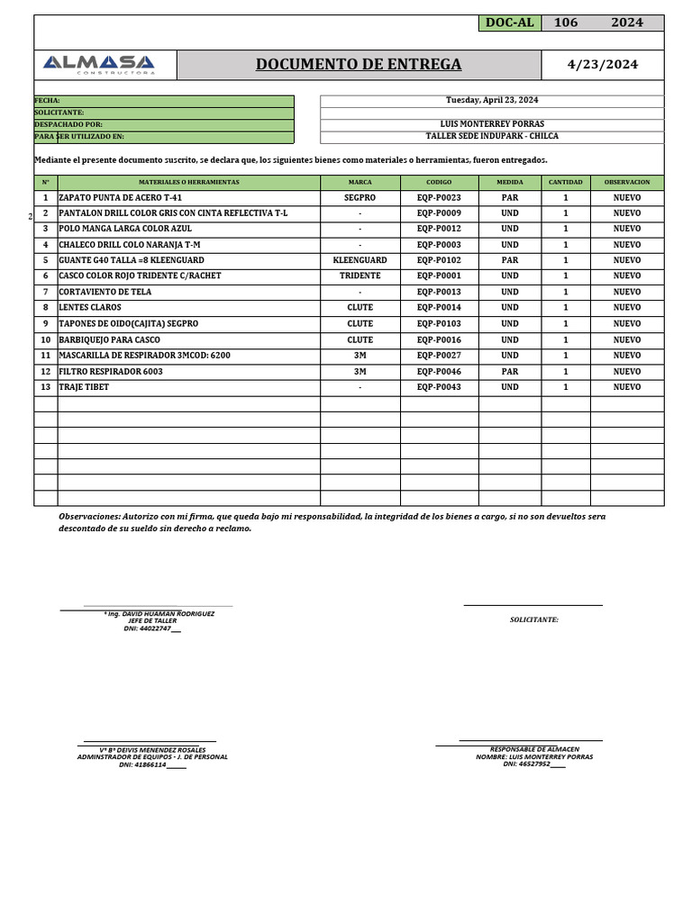 Formato de Epps | PDF