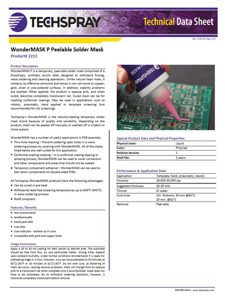 026 - Solder Mask | PDF | Soldering | Materials