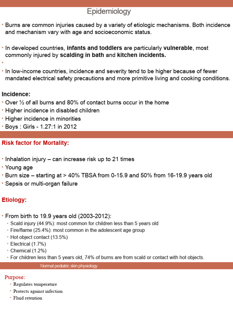 Post-Op Rehab for Burn Injuries | PDF | Burn | Anatomical Terms Of Motion