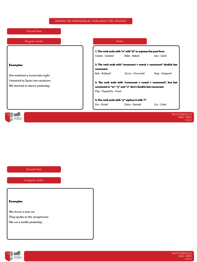 Simple past | Download Free PDF | Linguistic Typology | Syntax