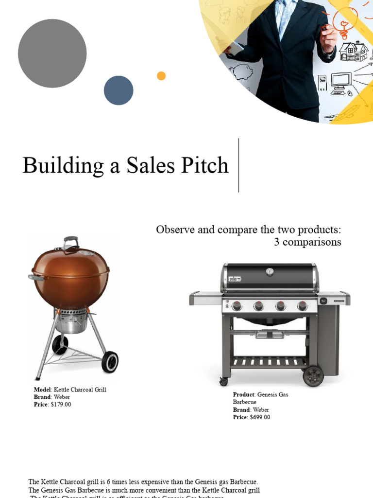 Building a Sales Pitch | PDF | Barbecue Grill | Food Preparation
