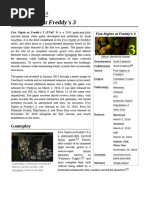 PDF Five Nights at Freddys Papercraft 1 Compress | PDF