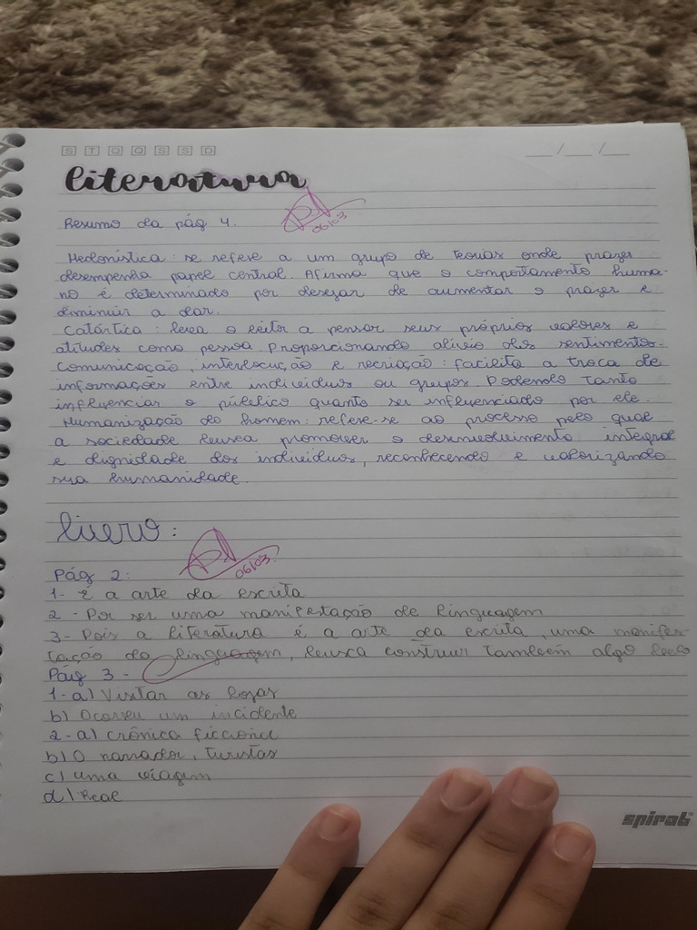 Literatura (Kaylanne 1A) | PDF