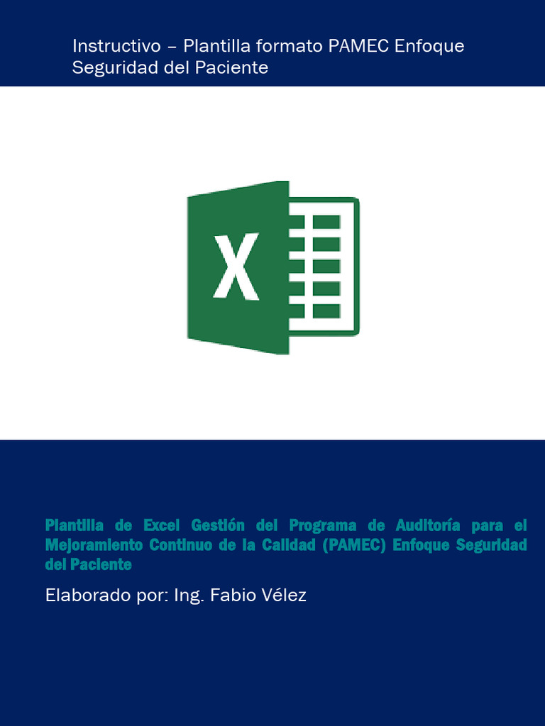 Matriz PAMEC: Autoevaluación Seguridad Paciente | PDF | Seguridad del ...